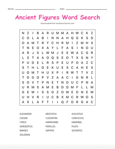 Advanced Word Search Puzzles | Word Search