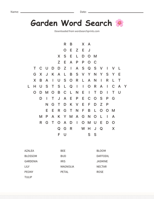 Butterflies Word Search Puzzles | Word Search