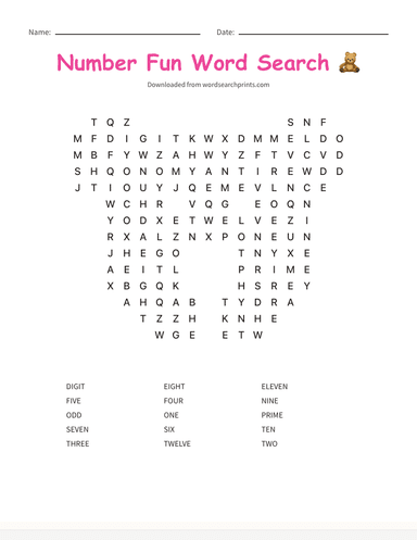 Easy Word Search Puzzles | Word Search