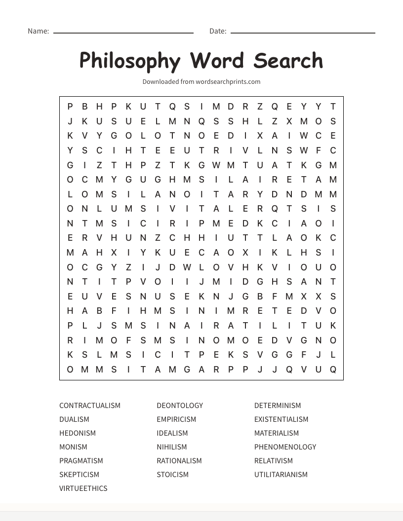 College Word Search Puzzles | Word Search